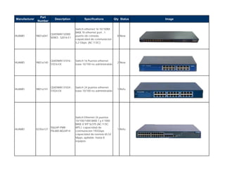 Switch y router 3 com huawei | PDF