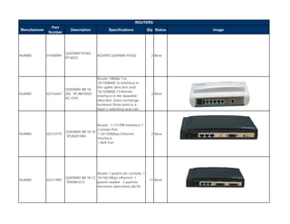 Switch y router 3 com huawei | PDF