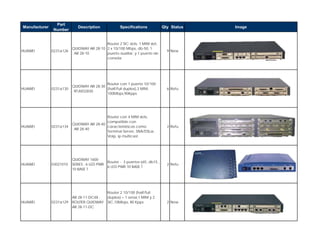 Switch y router 3 com huawei | PDF