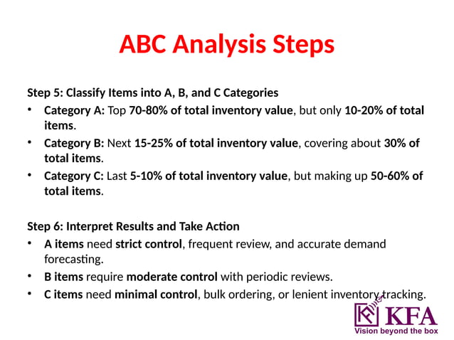 Inventory System with EOQ and ABC Analysis | PPTX