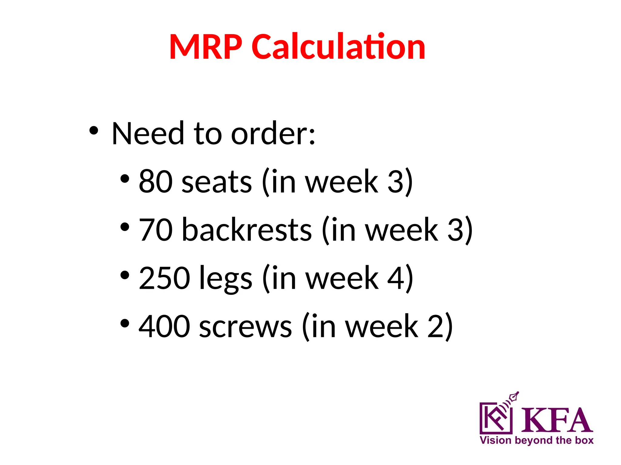 Inventory System Presentation with EOQ , MRP and ABC Analysis | PPTX