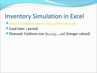 Inventory systems | PPT