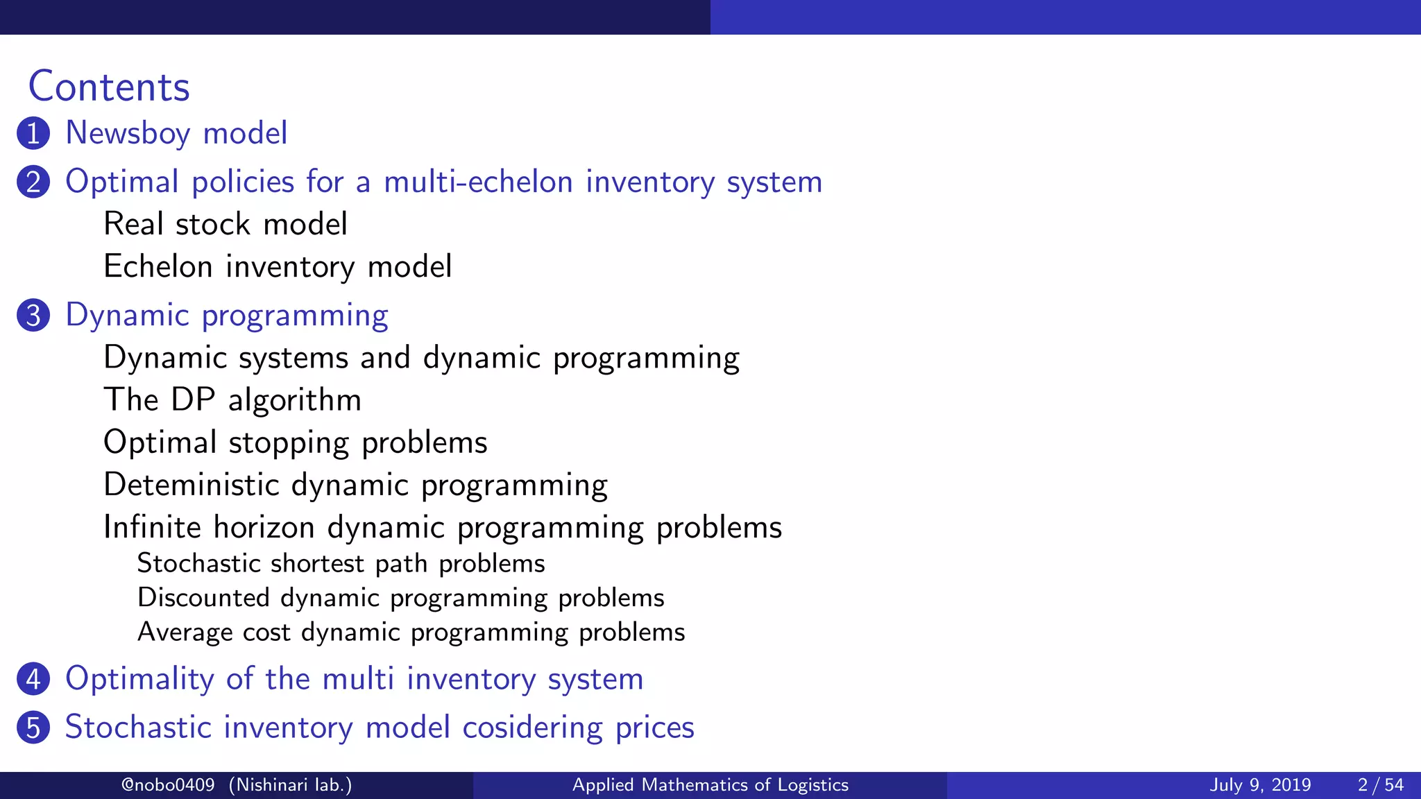 Inventory theory presentation | PPT