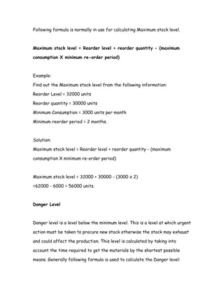 Inventory types | DOC