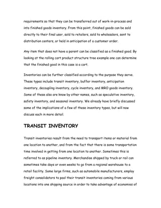 Inventory types | DOC