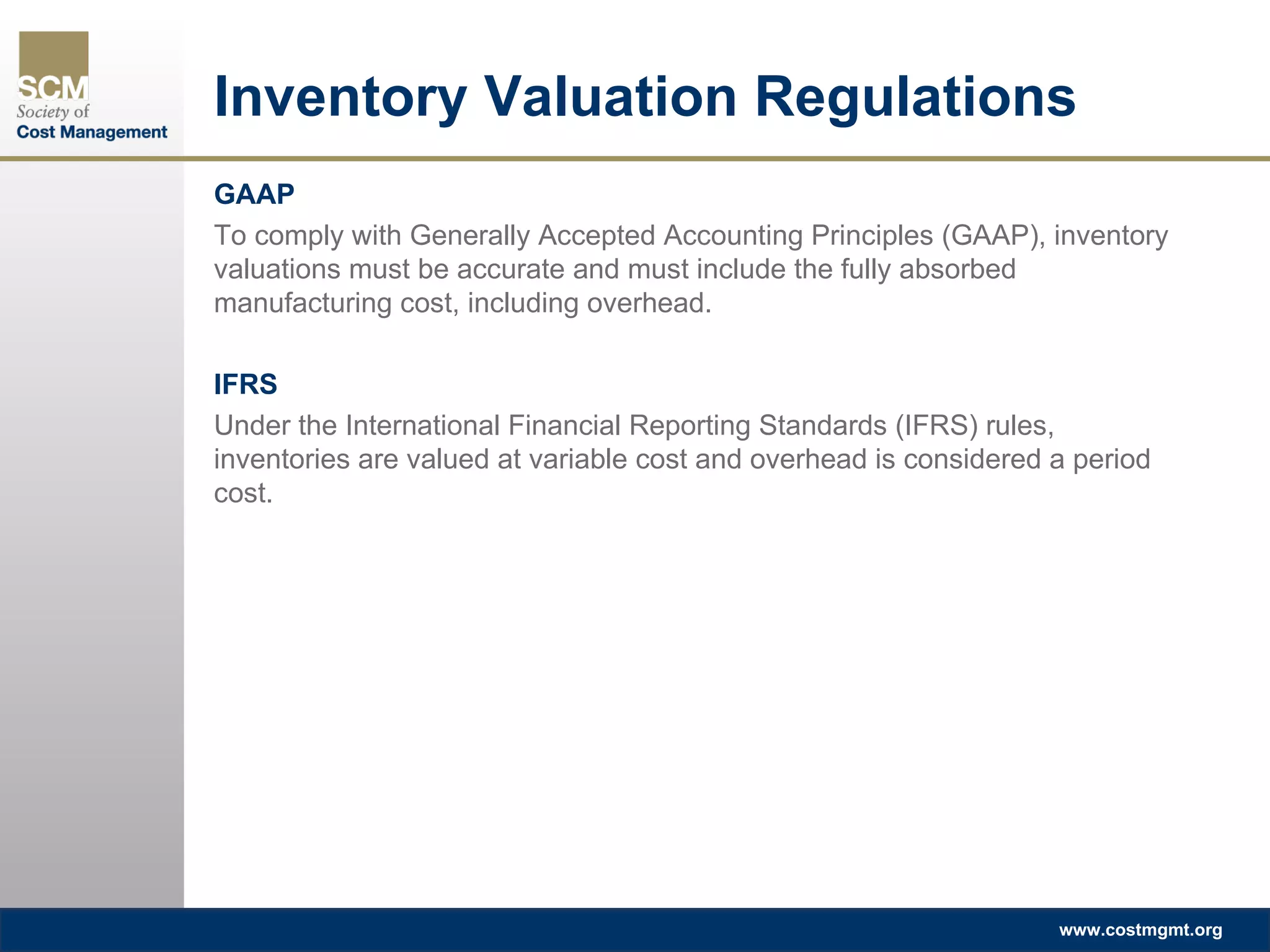 Inventory valuation - Introduction | PPT | Business Accounting ...
