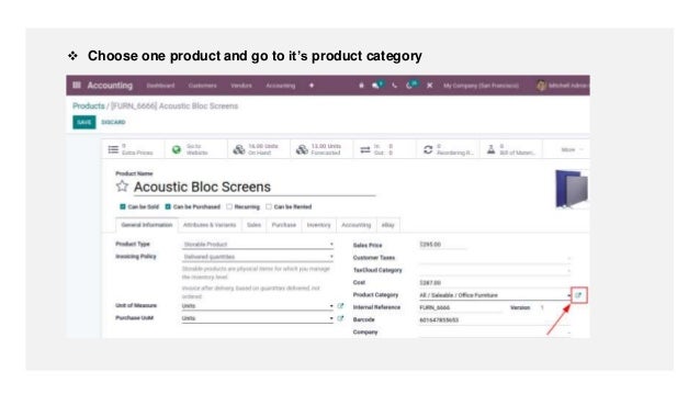 Inventory Valuation Odoo 15 | Odoo 15 Inventory | PPTX