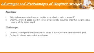 Inventory valuuation | PPT