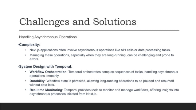 Inventory management using temporal workflow engine | PPTX | Web Development | Internet
