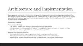 Inventory management using temporal workflow engine | PPTX