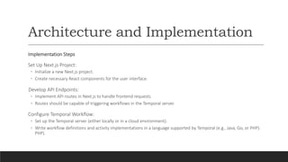 Inventory management using temporal workflow engine | PPTX