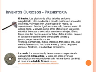 Inventos curiosios de la Historia | PPTX