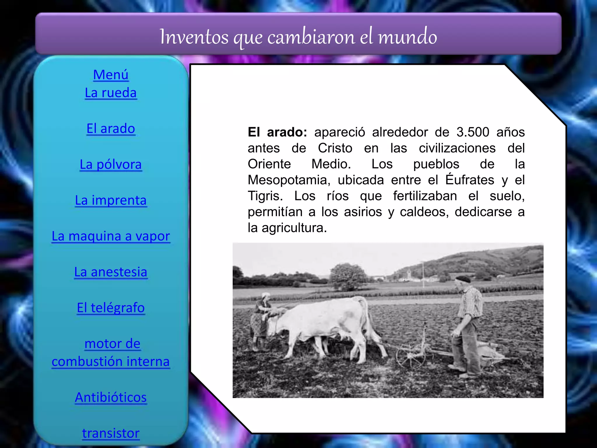 inventos que cambiaron al mundo n°2 | PPT