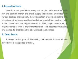 Inventory and warehouse management | PPTX