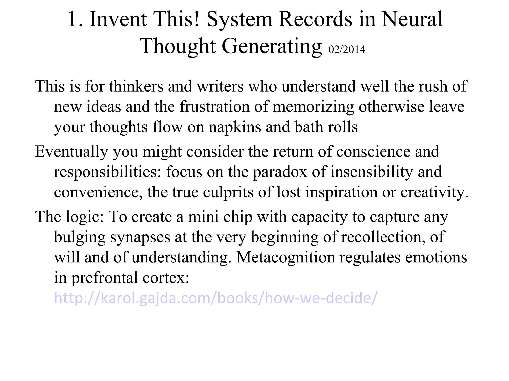 Invent this! update0314 | PPT