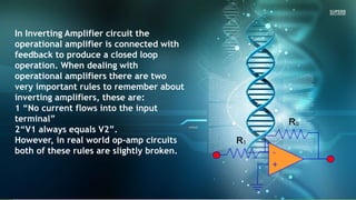 Invering and non inverting amplifiers | PPTX