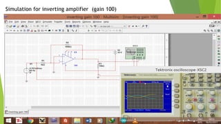 Invering and non inverting amplifiers | PPTX