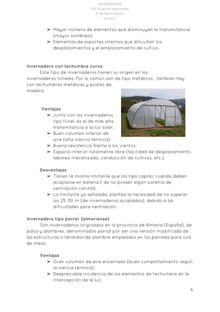 Invernadero documento | PDF