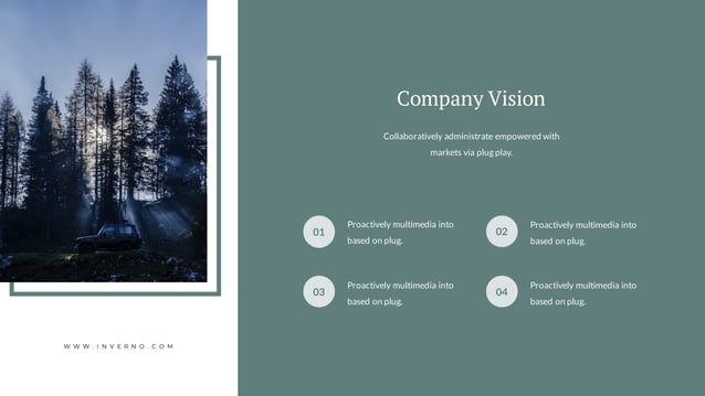 Inverno Presentation : Light Color Version | PPT