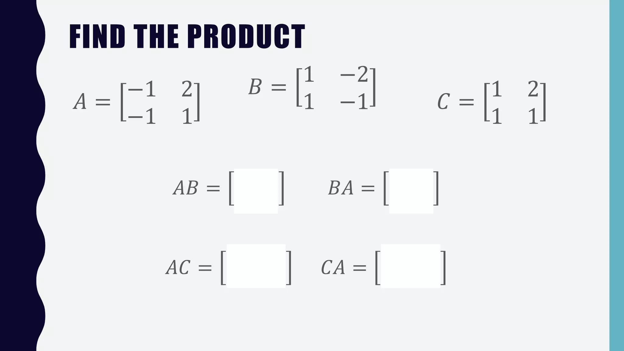 Inverse of A Matrix | PPTX