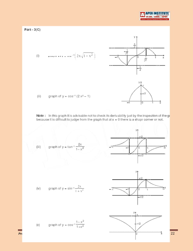 Inverse circular function | PDF | Physics | Science