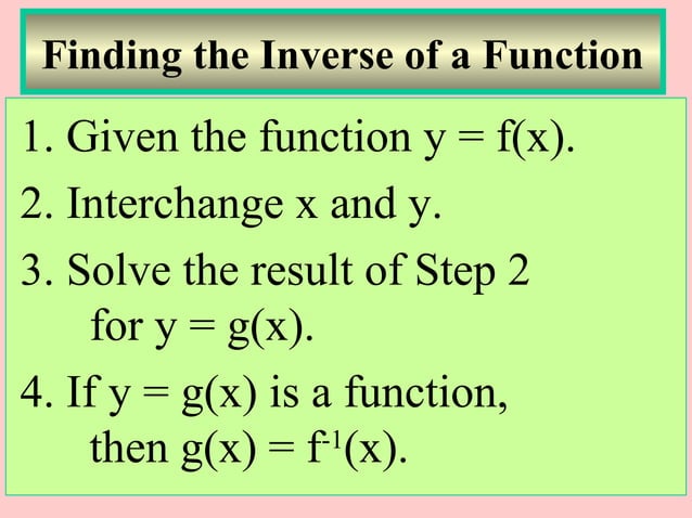 Inverse composite functions | PPT | Physics | Science