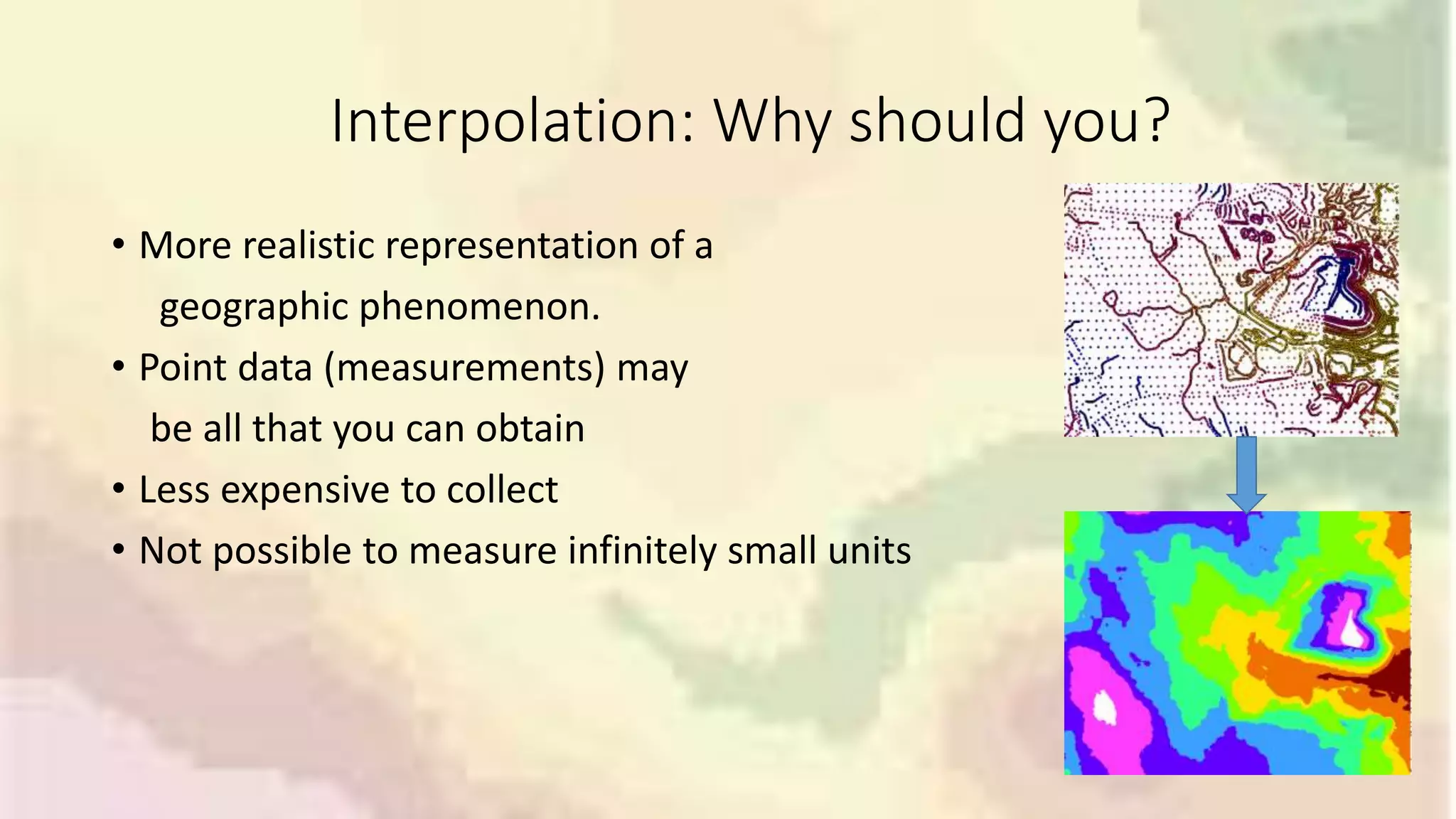 Inverse distance weighting | PPTX
