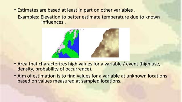 Inverse distance weighting | PPTX
