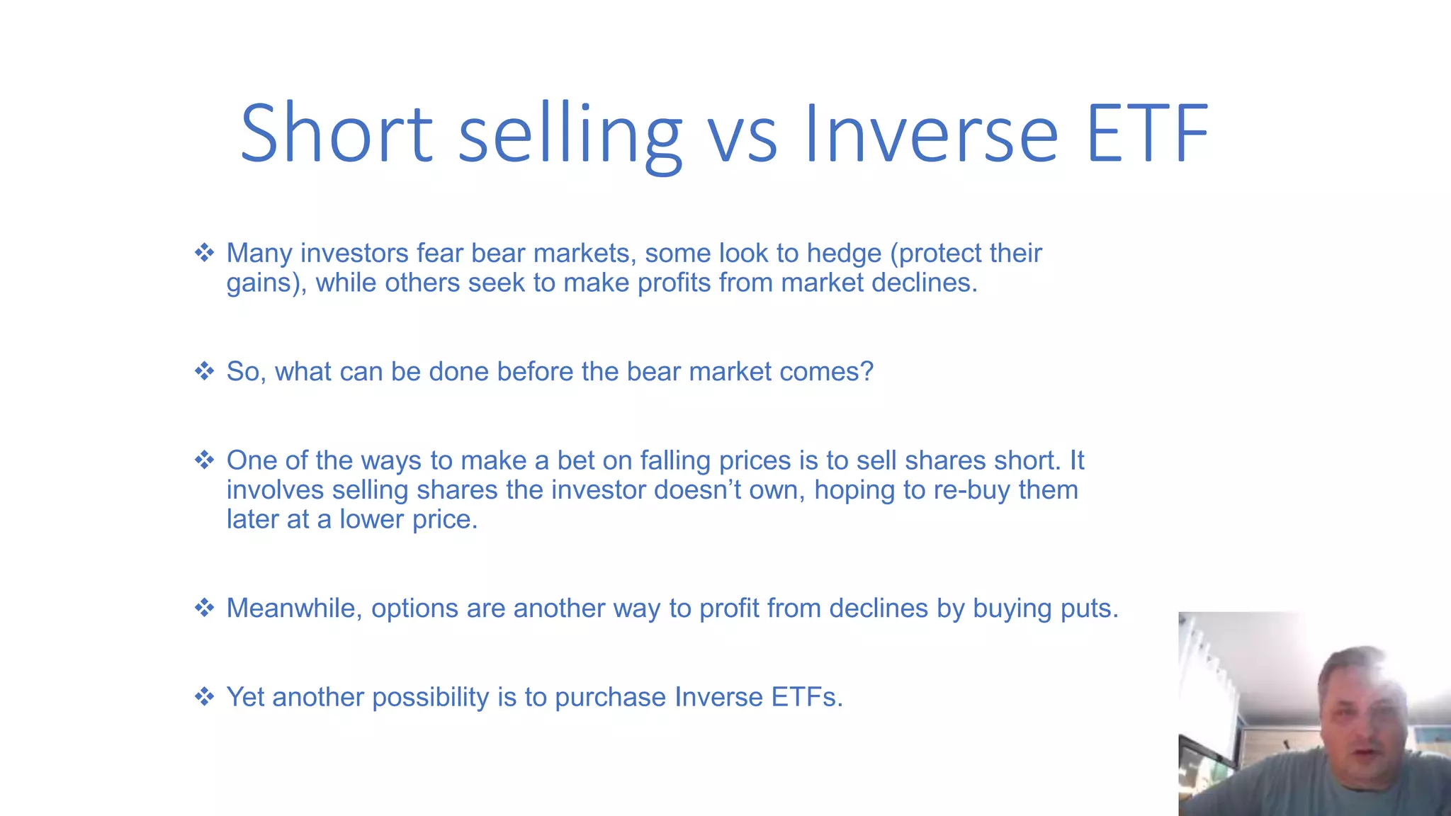 Inverse etf | PPT