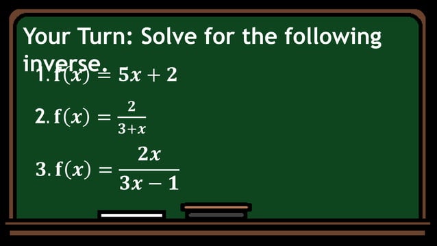 Inverse Function.pptx | Physics | Science