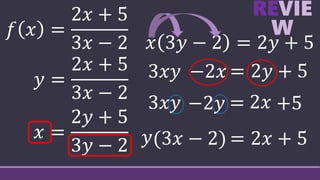Inverse Function defined with table of values and.pptx