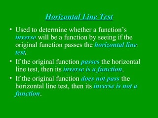 Inverse functions | PPT