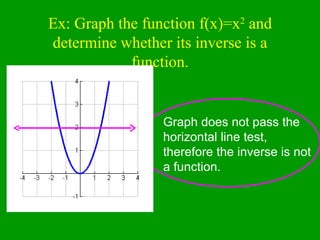 Inverse functions | PPT