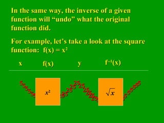Inverse Functions | PPT