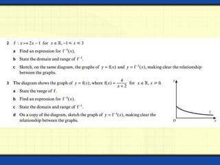 Inverse Functions, one to one and inverse functions | PPT