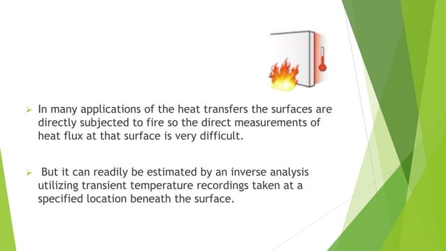 Inverse heat conduction | PPTX