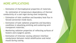 Inverse heat conduction | PPTX
