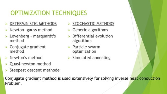 Inverse Heat Conduction Pptx