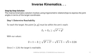 Inverse Kinematics...Inverse Kinematics... | PPTX