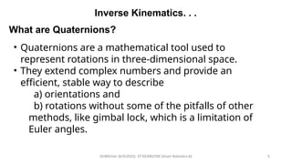 Inverse Kinematics...Inverse Kinematics... | PPTX