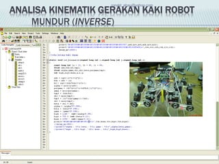 Inverse kinematik animaloid robot | PPTX