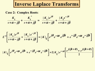 Inverse laplace transforms | PPT