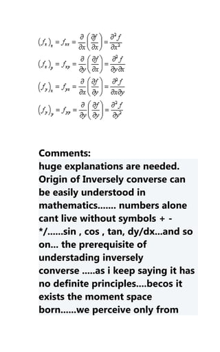 Inversely converse | DOC