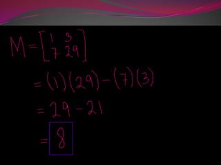 Inverse matrix | PPTX