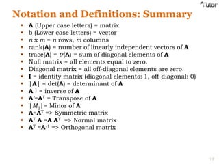 Inverse Matrix & Determinants | PPTX