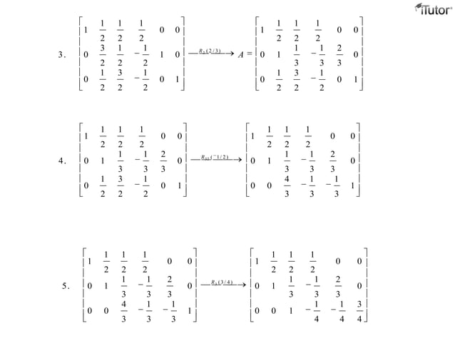 Inverse Matrix & Determinants | PPTX | Physics | Science