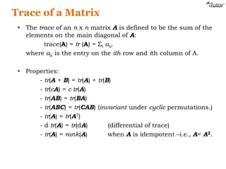 Inverse Matrix & Determinants | PPTX