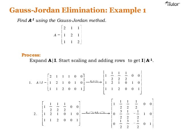 Inverse Matrix & Determinants