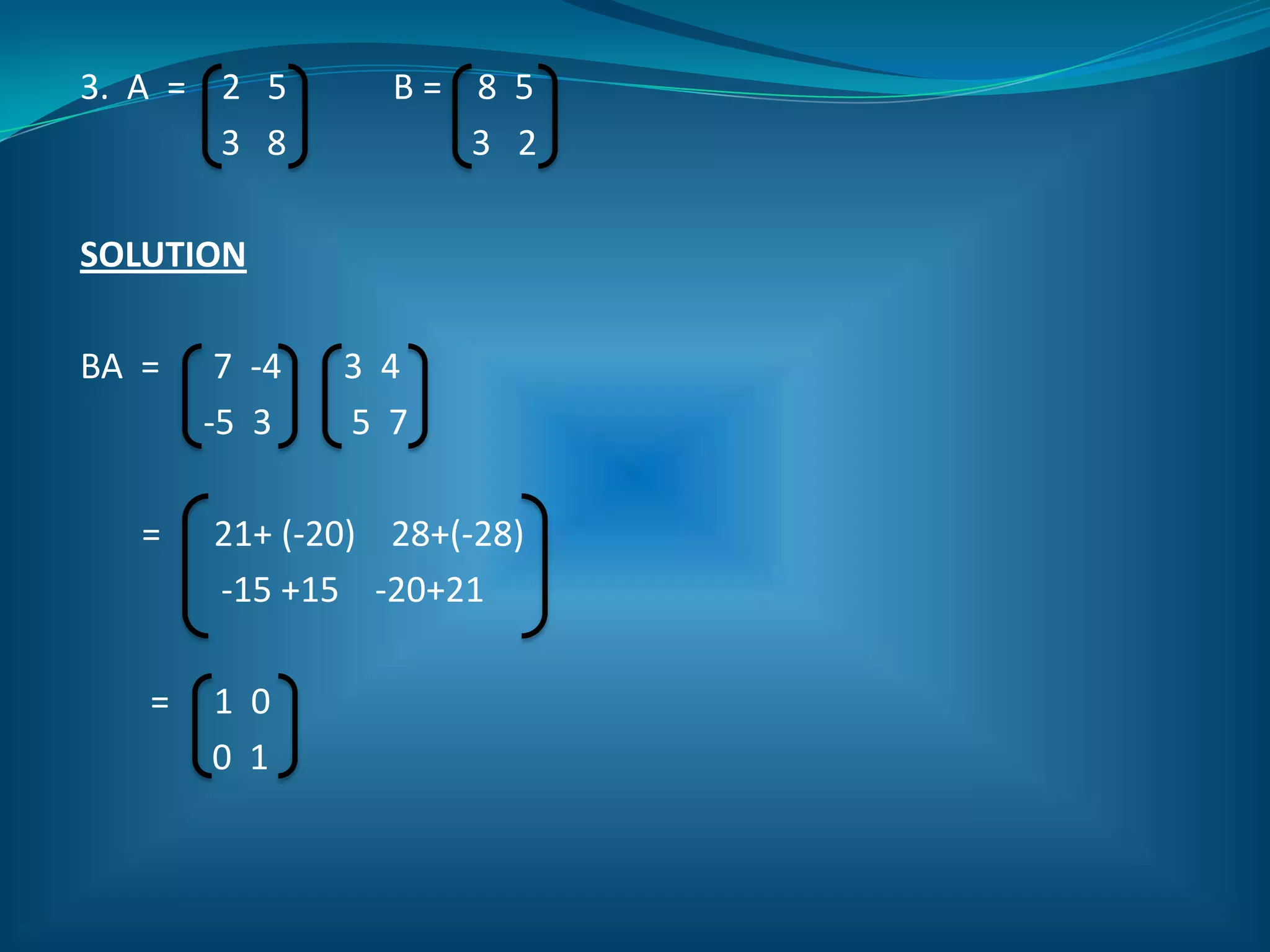 Inverse matrix pptx | PPTX