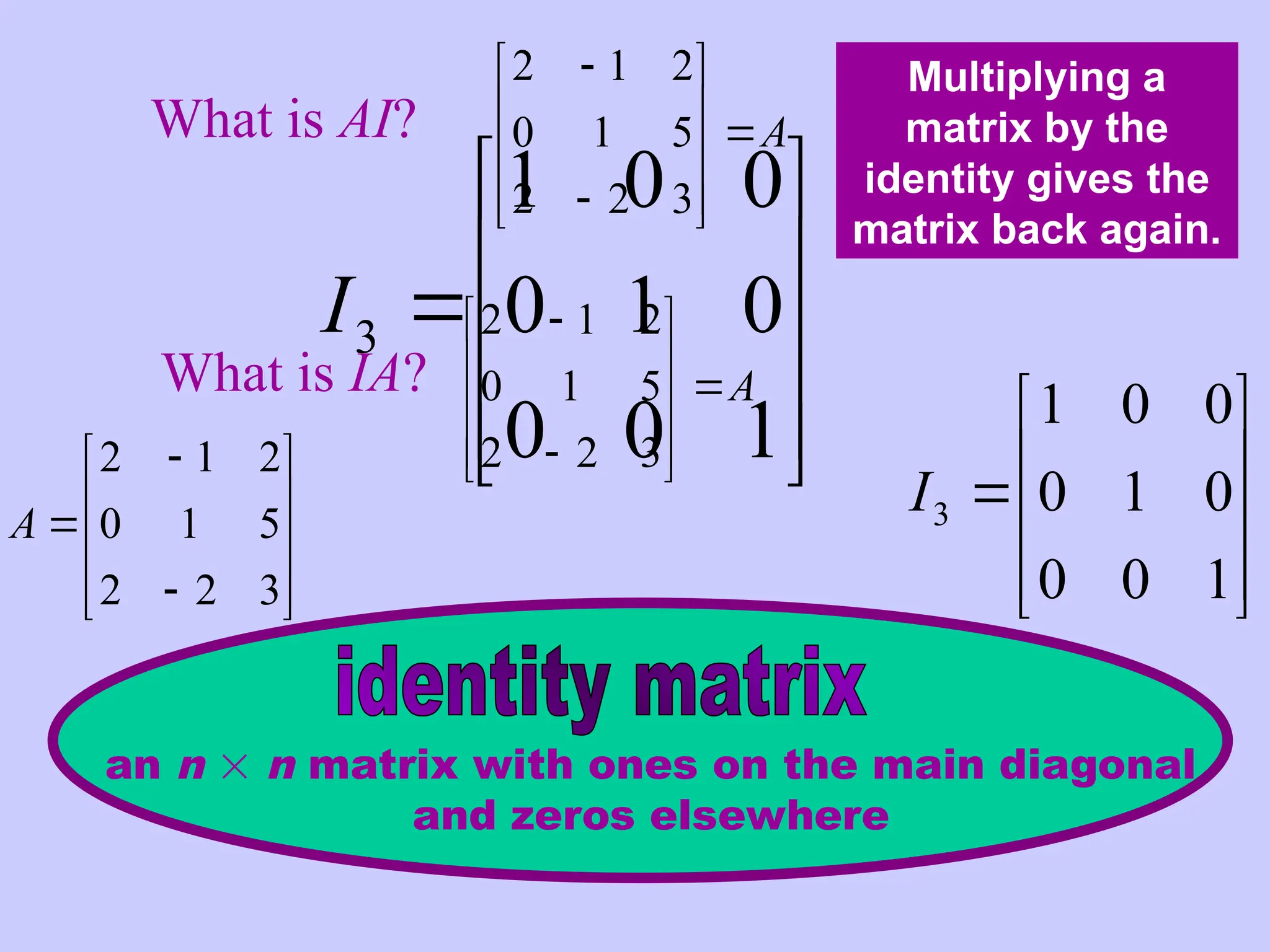 Inverse of Matrices Matrix Algebra maths.ppt